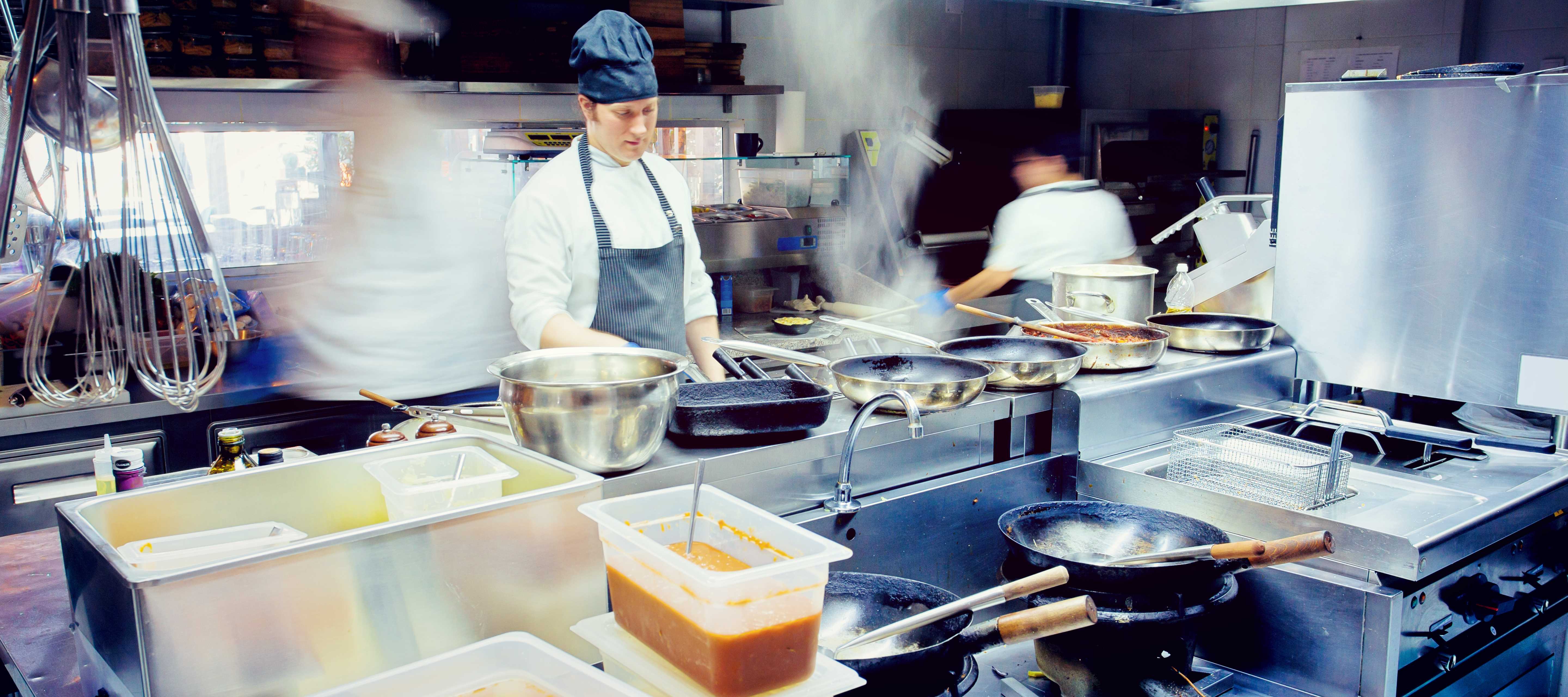 Restaurateurs Creative With Scrap Collector Systems