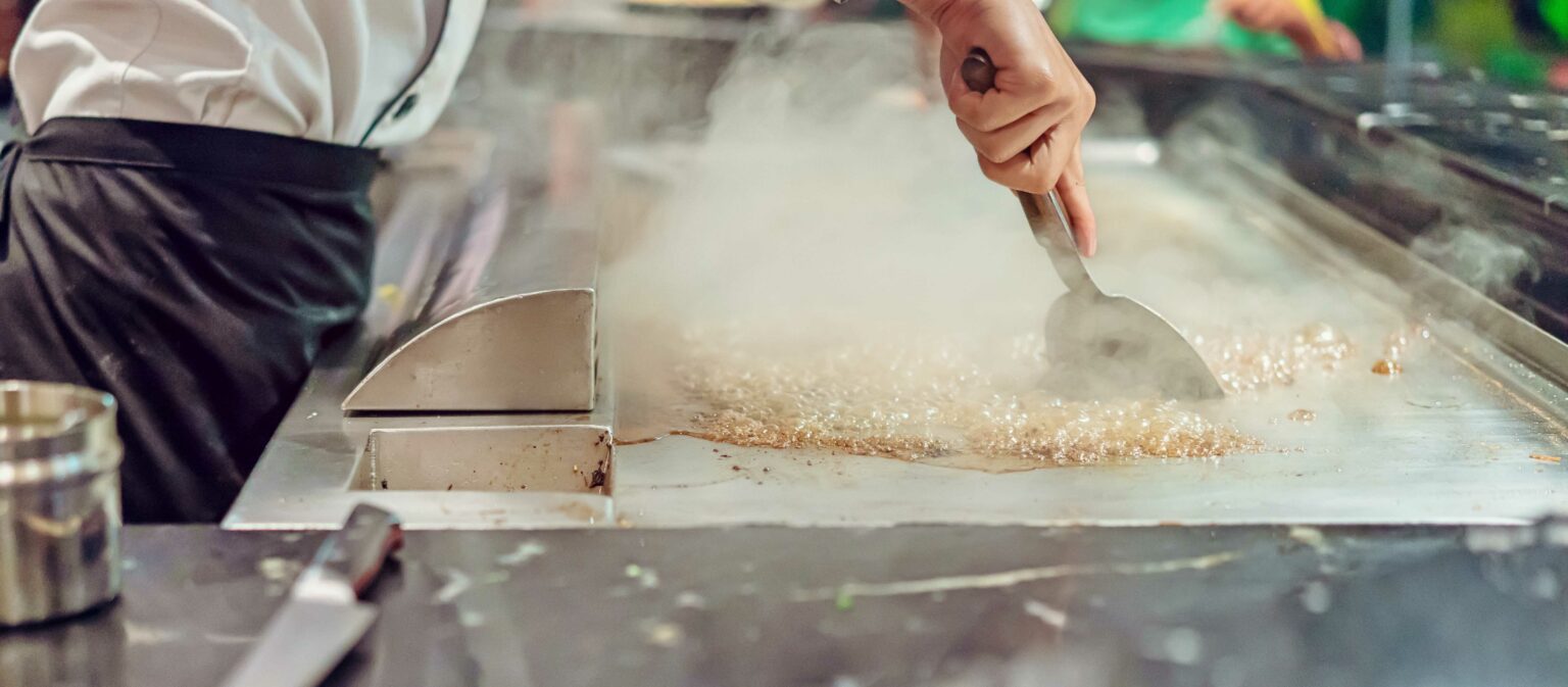 Eliminate Hibachi Grill Restaurant Floor Drain Problems