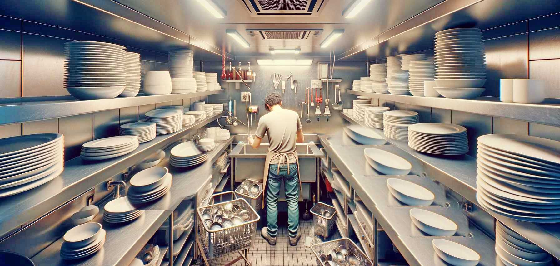 Scrap Collector System Keeps Smaller Dish Areas Organized